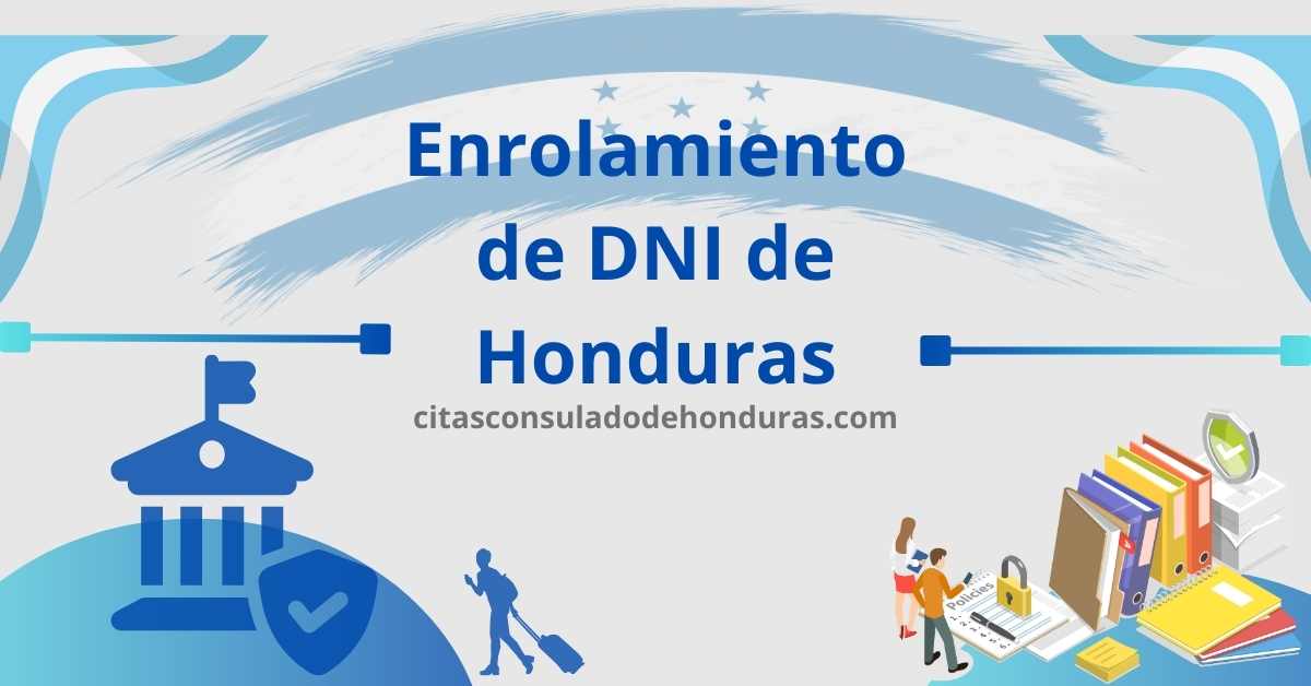 Enrollment of DNI of Honduras 2024